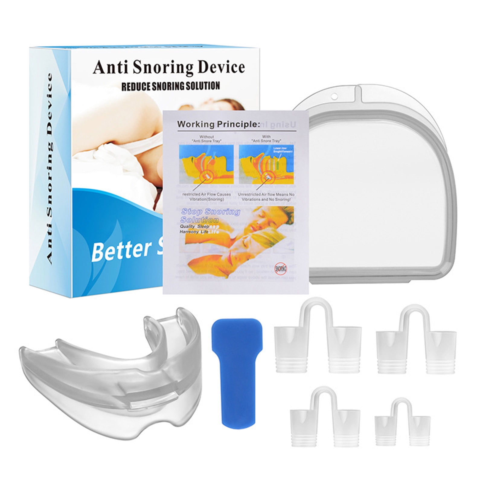 Click here for Yeacher Stop Snoring Solution Mouth Guard Snoring... prices