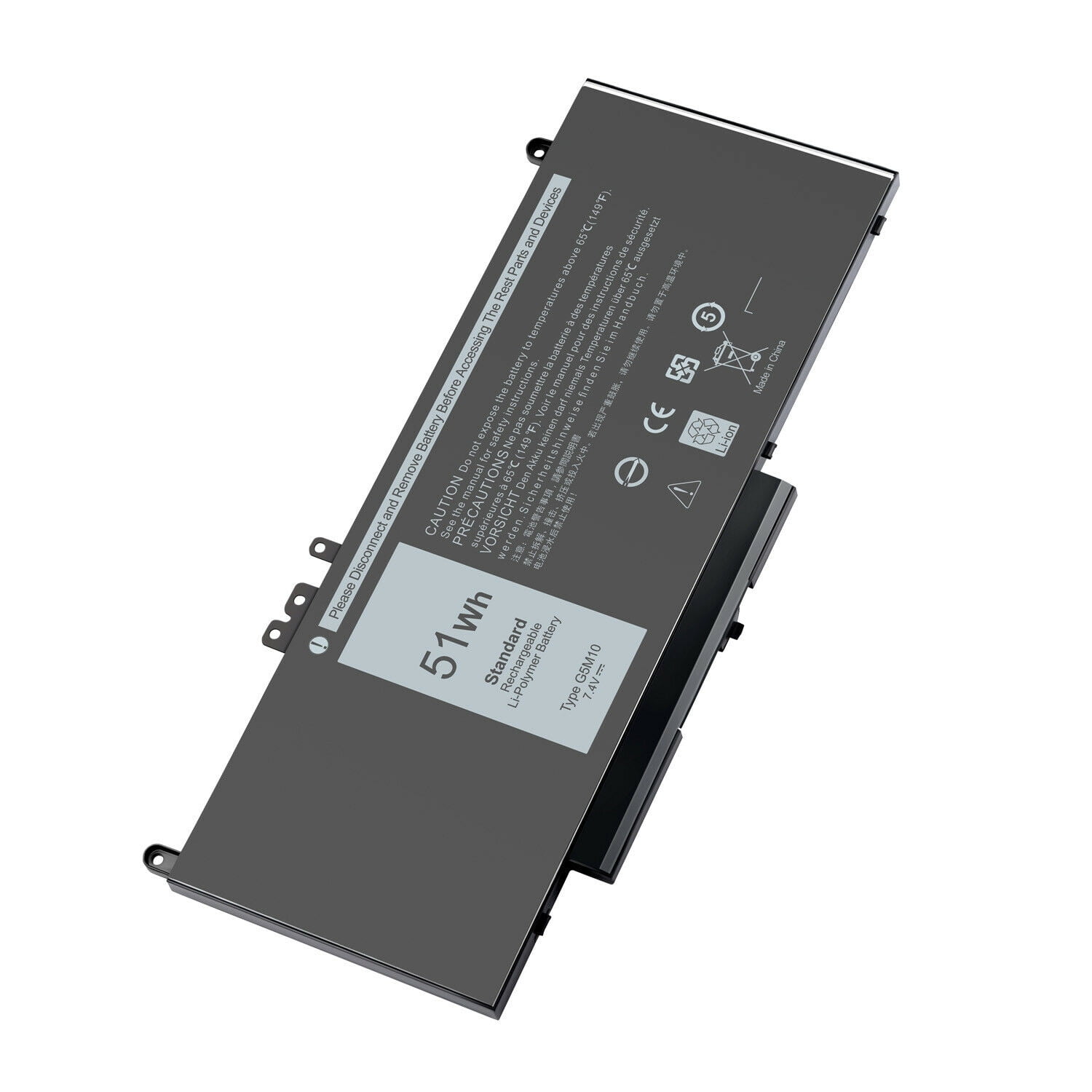 51WH Battery G5M10 for DELL Latitude E5450 E5550 Notebook 15.6inch ...