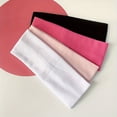 4-Pack Women’s Elegant & Sweet Solid Color Sport Headbands - Soft ...