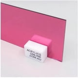 1/8" (3mm) Pink Mirror Acrylic Plexiglass Plastic Sheet 12" x 12 ...