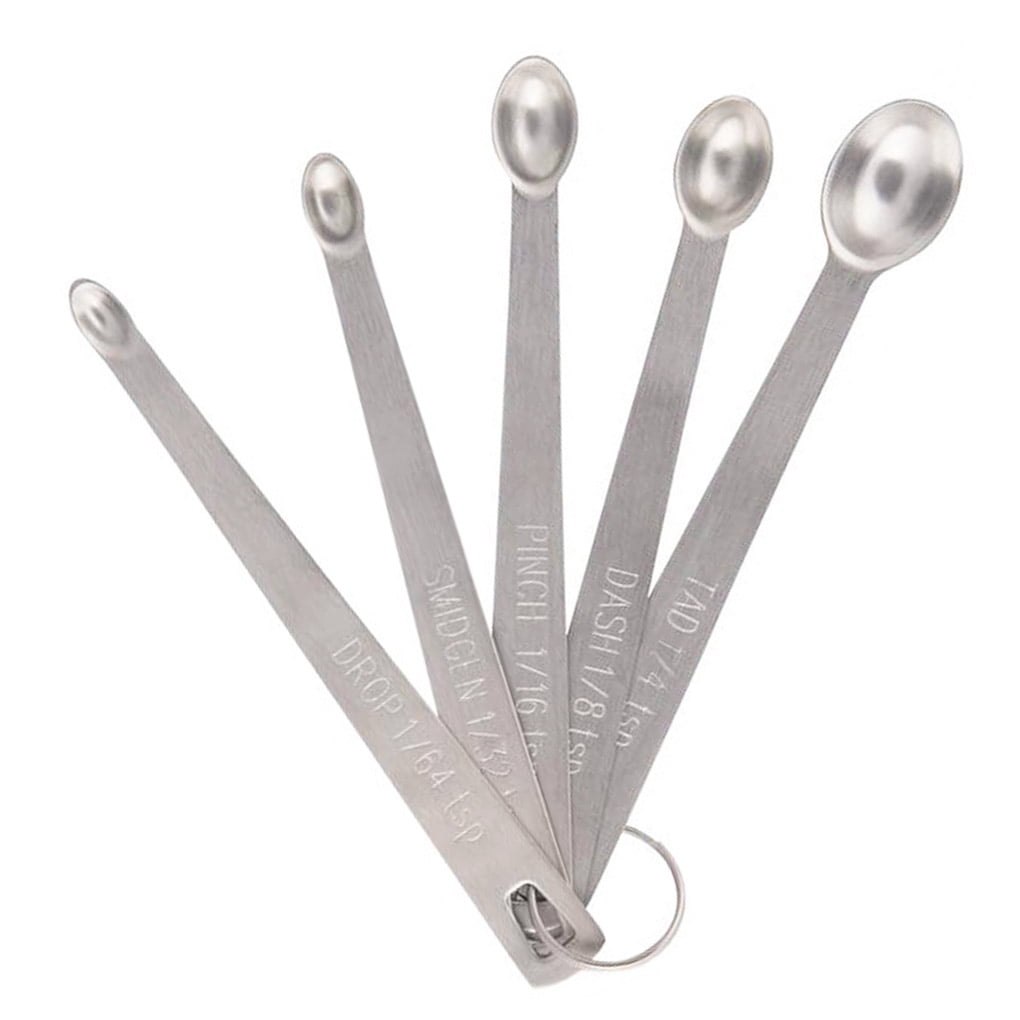 Click here for Unbranded 5pcs Small Measuring Spoons Stainless St... prices