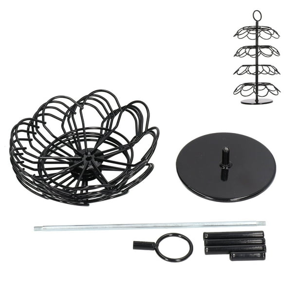 Rotatable Coffee Capsule Holder,Coffee Pod Carousel Iron Coffee Capsule ...