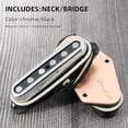 5 Tele Guitar Pickup Set Single Coil,Alnico Pickup Guitar Neck/Middle ...