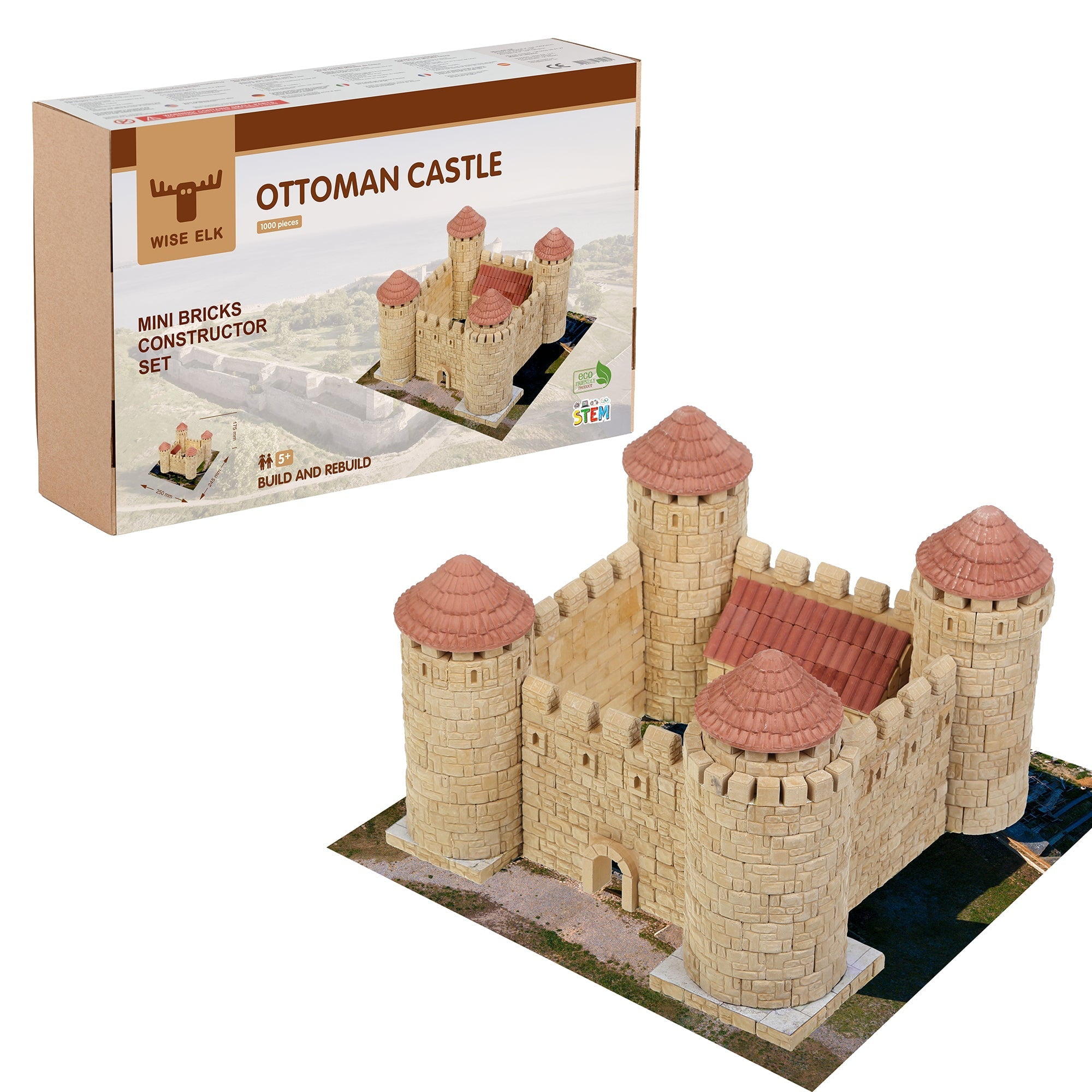Mini Bricks Construction Set - Ottoman Castle - Walmart.com
