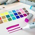 ArtSkills Dual-Tip Blendable Alcohol Markers with Colorless Blenders ...