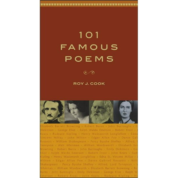 101 Famous Poems (Hardcover) - Walmart.com