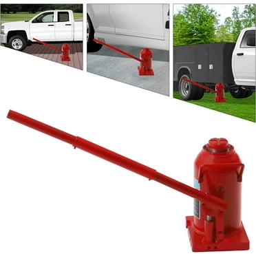 Big Red 30 Ton Stubby Low Profile Bottle Jack Welded Hydraulic Steel ...