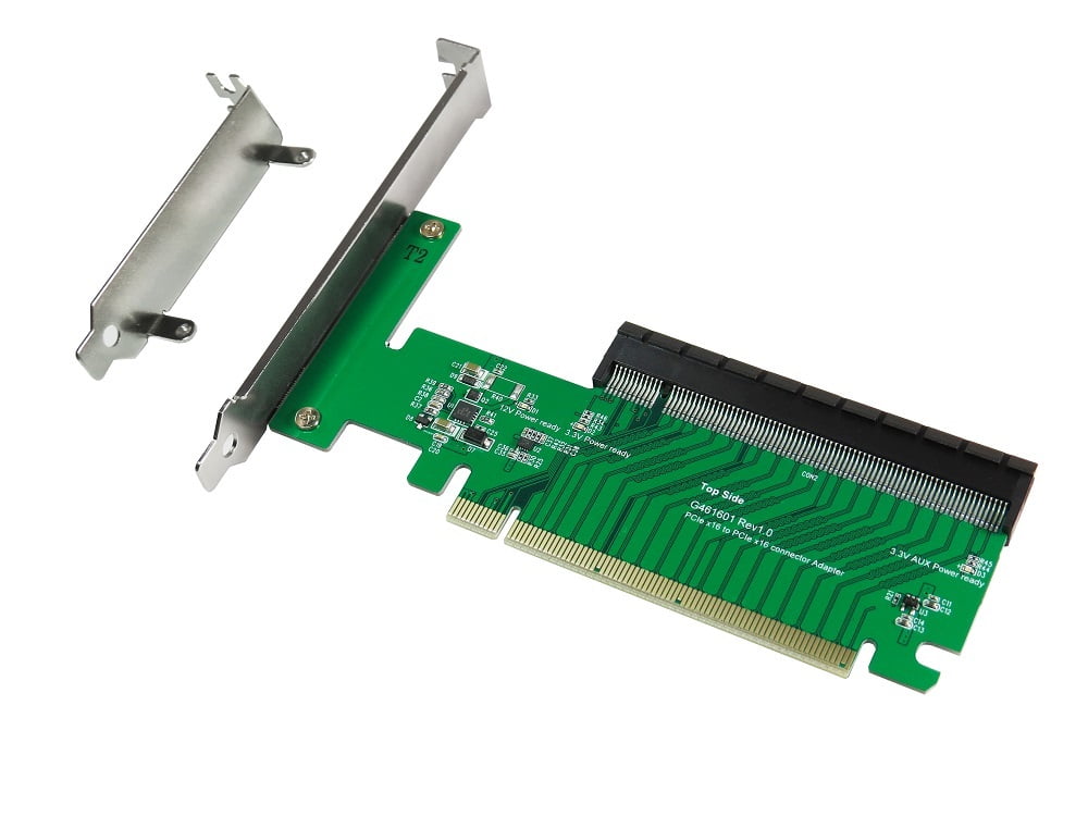 PCIe X16 Golden Edge To PCIe X16 Slot Adapter Walmart Walmart