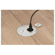 Hubbell Raco 6239BP Brass Plated Concealed Receptacle Floor Box Kit ...