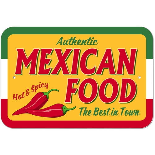 Authentic Mexican Sign - Walmart.com