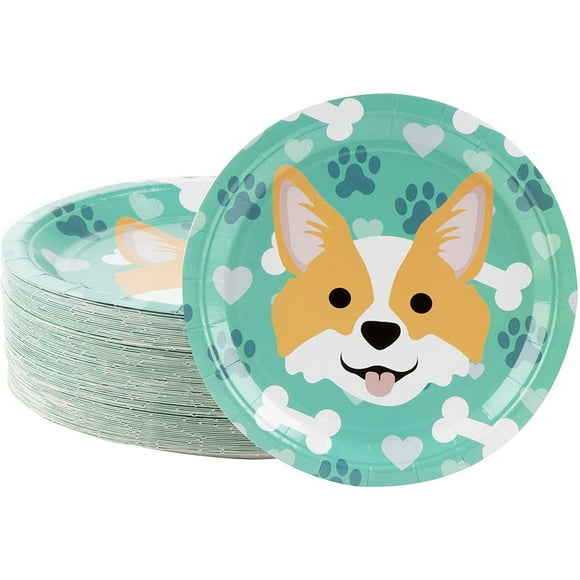 Dog Paper Plates
