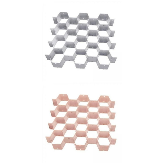 of Honeycomb Closet Cabinet Sock Drawer Divider Organizer - Walmart.com
