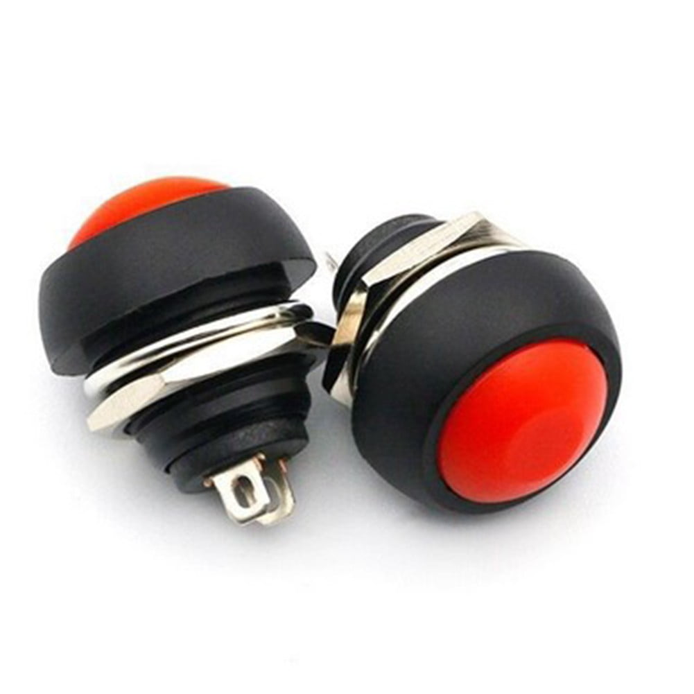 12mm Waterproof Momentary Push Button Switch Mini Driving Passing Light ...