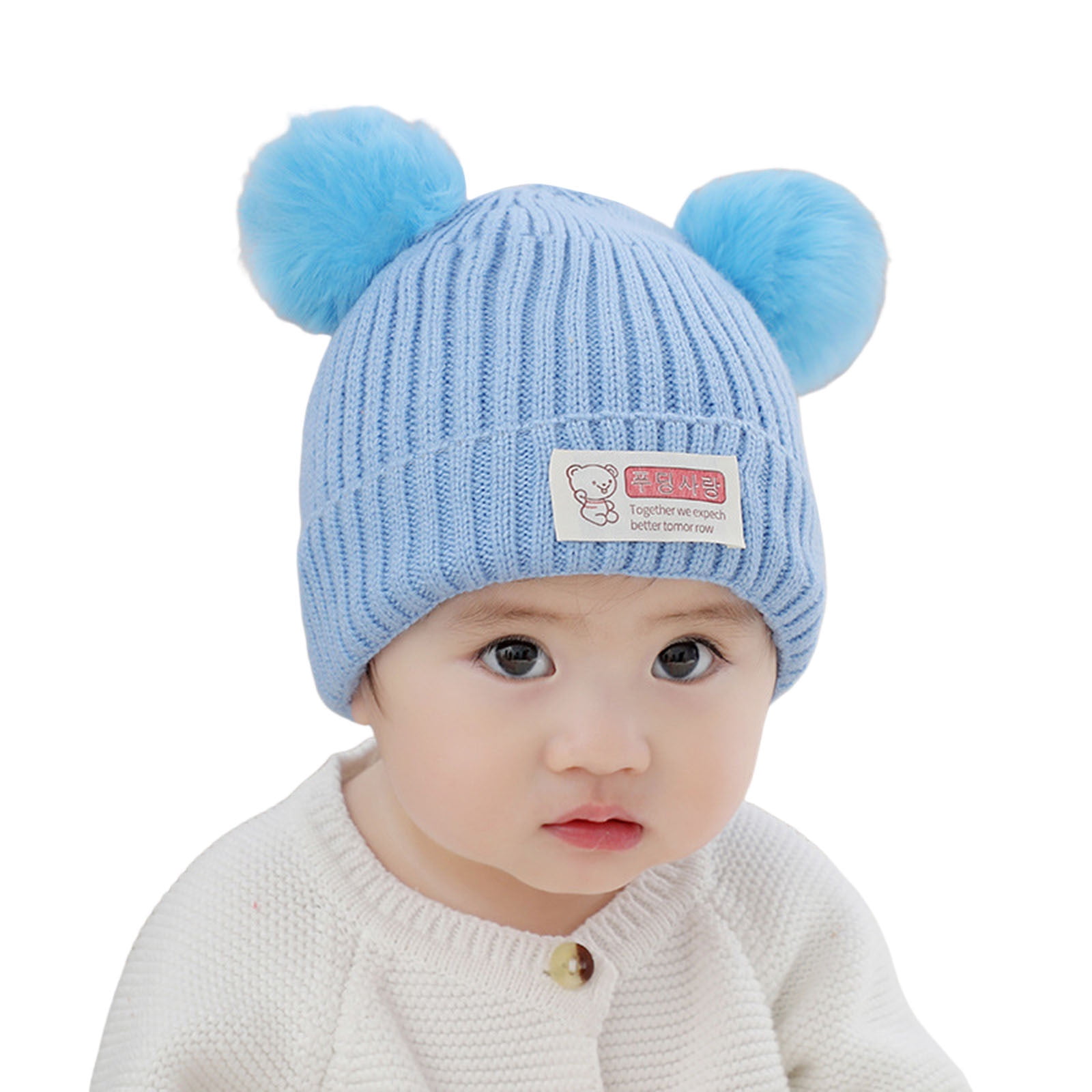 Click here for Adjfdgt Toddler Hat Girls Boys Knit Fall Winter Ch... prices