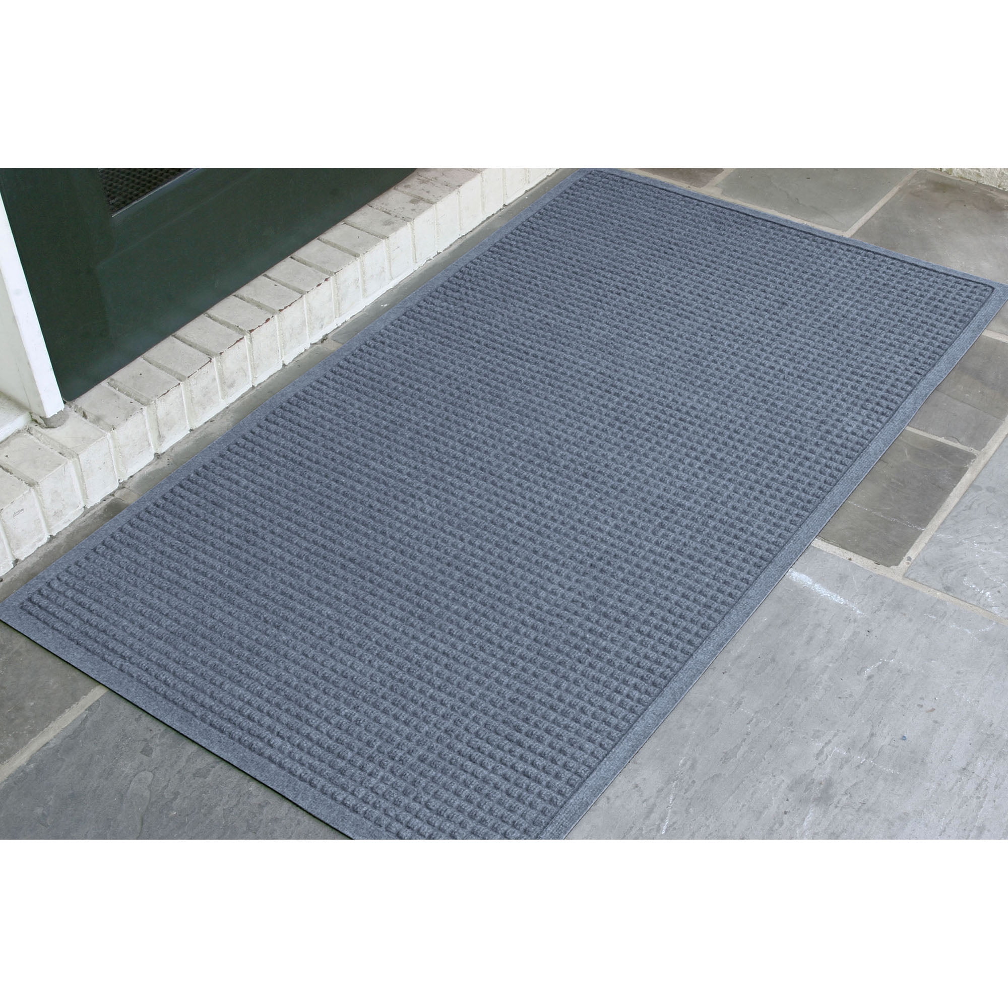 Aqua Shield Squares 3'x5' Doormat - Bluestone - Walmart.com