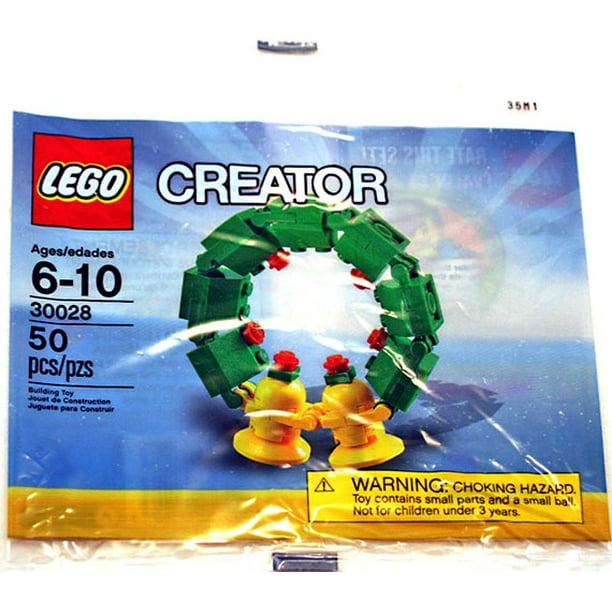 LEGO Christmas Wreath Mini Set LEGO 30028 [Bagged] - Walmart.com ...