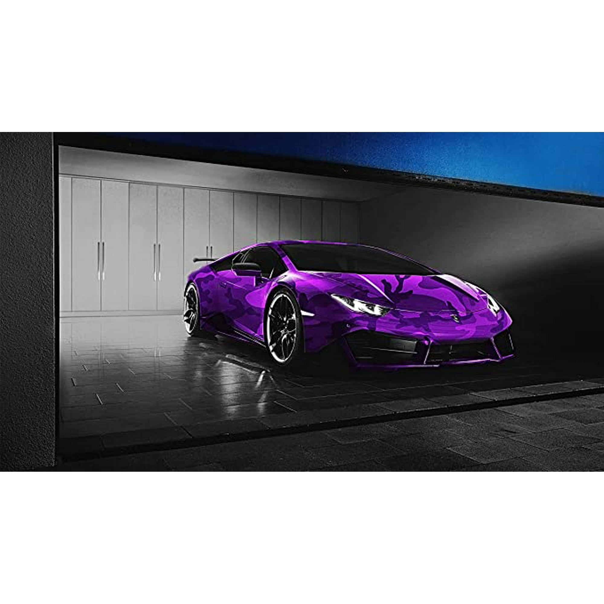 Purple Lamborghini Gallardo