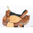 HILASON Western Horse Saddle American Leather Treeless Trail Barrel ...