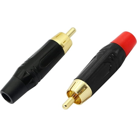 RCA Plug RCA Male Plug, Repair Replacement RCA Plug, DIY RCA Soldering ...