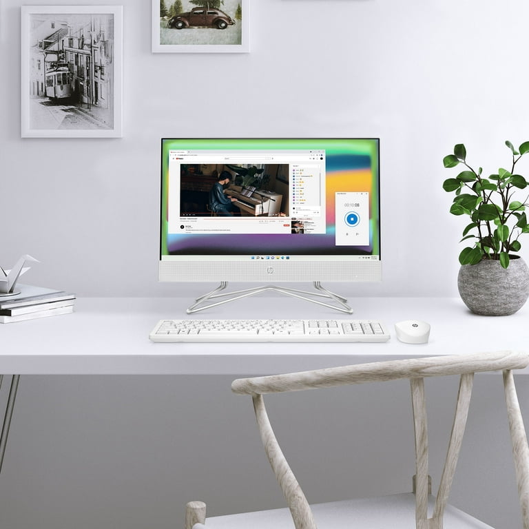 HP 22 Desktop Computer, All-in-One PC, Intel Pentium J5040 HP 22 Desktop Computer, All-in-One PC, Intel Pentium J5040