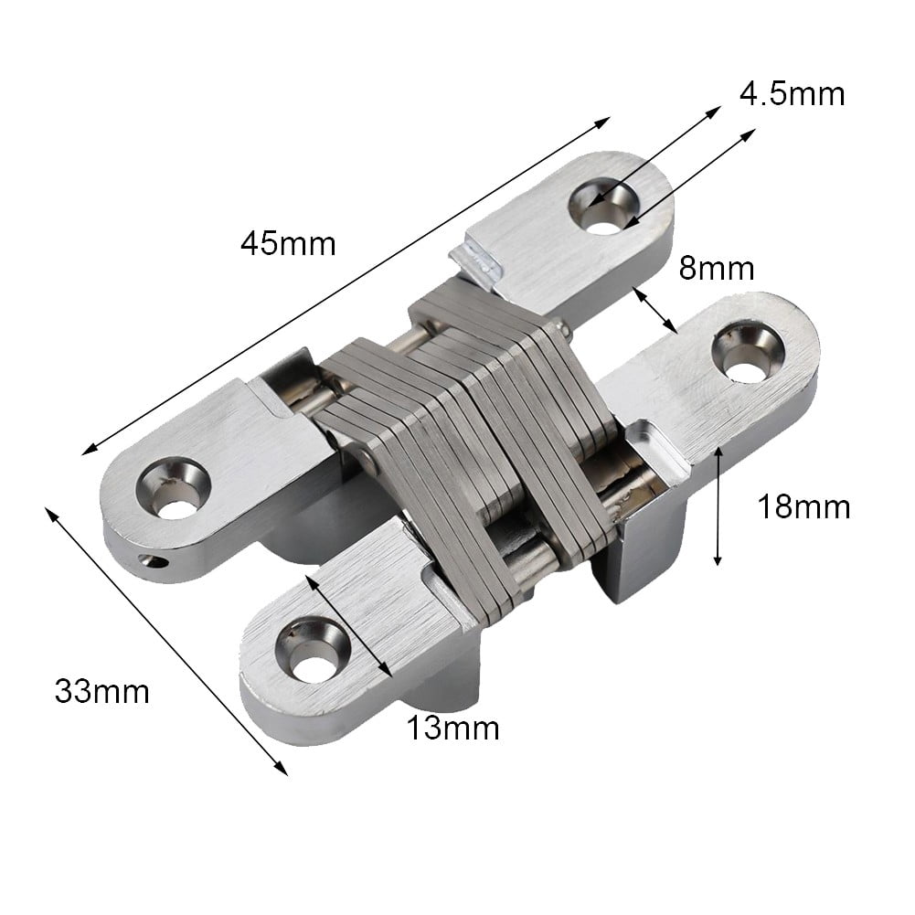 FANJIE Stainless Steel Invisible Hinge Folding Door Invisible Door ...