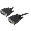 C2G 6ft Serial RS232 DB9 Null Modem Cable with Low Profile Connectors M/F - In-Wall CMG-Rated ...