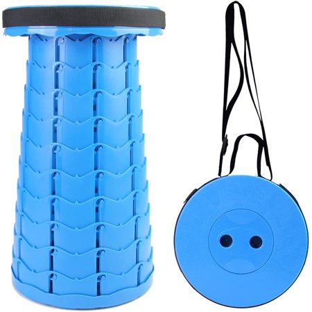 Upgraded Folding Step Stool Portable Telescoping Stool Collapsible ...