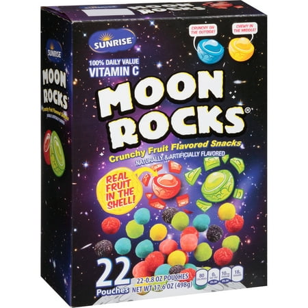 UPC 076500229357 - Sunrise Moon Rocks Crunchy Fruit Flavored Snacks, .8 ...