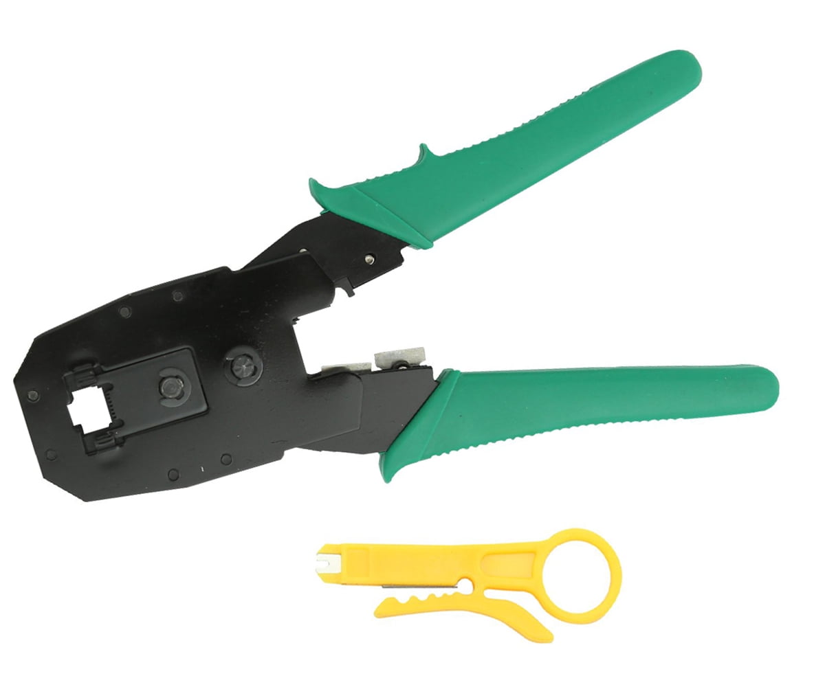 Techno Earth Rj45 Cat5 Cat5e Cat6 Cat7 Network Lan Cable Crimper Pliers ...