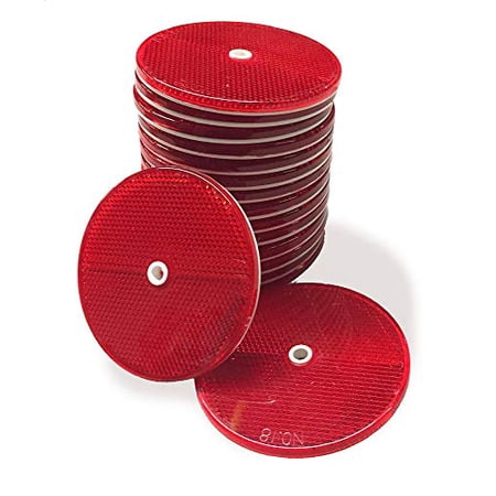 25 Pack of RED Reflector Buttons | Walmart Canada