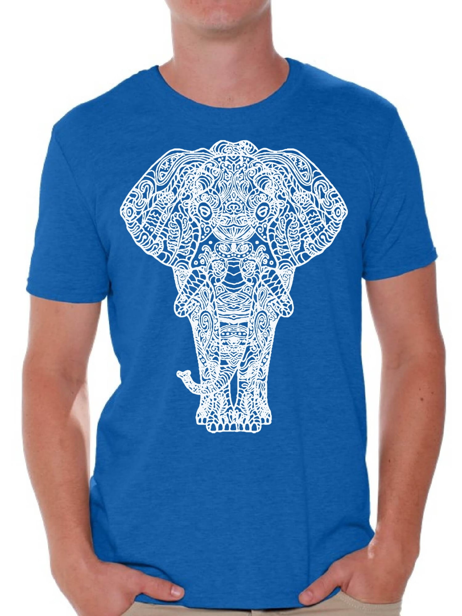 Awkward Styles Elephant T Shirt for Men Patterned Shirts for Men Men's ...