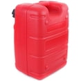 Wuzstar 24L (6.34 Gallon) Outboard Boat Fuel Tank, Portable Plastic Gas ...