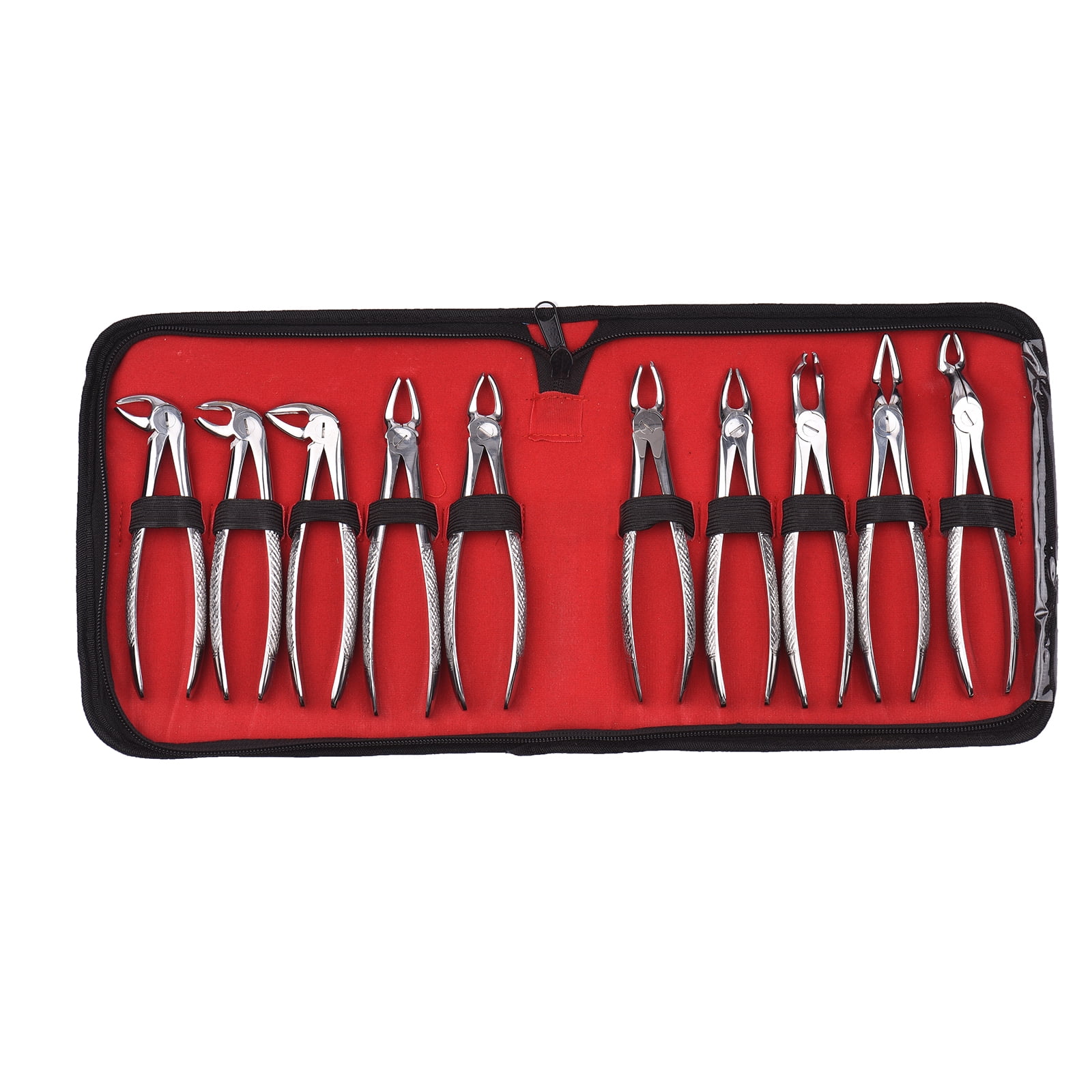 Andoer 10PCS Extraction Forceps Set Tooth Extracting For Adults ...