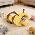 19.69x11.81 Inch Pot for Indoor Cats Removable Cushion Cozy Cave ...