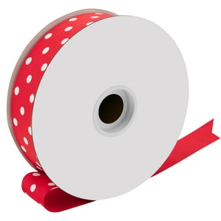 Offray Ribbon, Pink 3/8 inch Grosgrain Polyester Ribbon, 9 feet ...