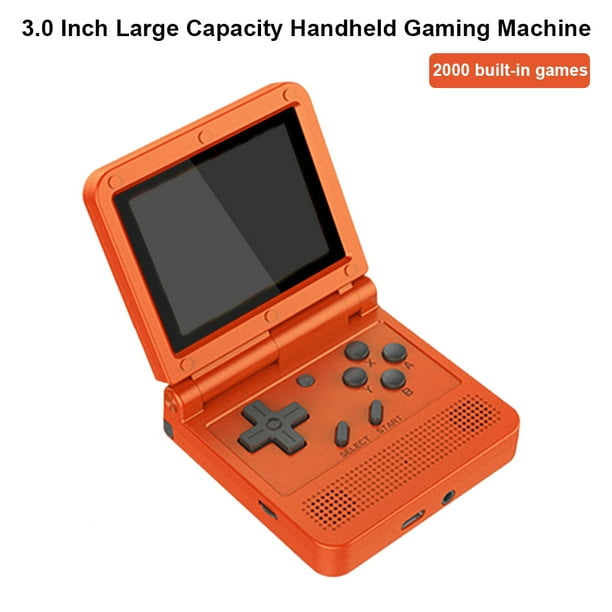 Consola de juegos portátil con tapa de pantalla IPS de 3,0 pulgadas con 2000 juegos integrados ...