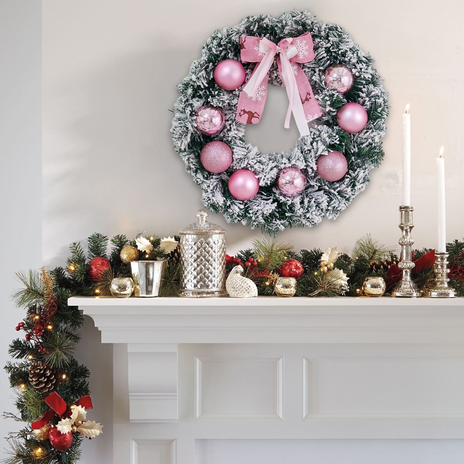 Click here for Peonavet Christmas Wreath Christmas Flower Wreath... prices