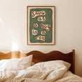 Affixzi Cozy Bedroom Wall Art, Hand-Drawn Print, Snug as a Bug Poster ...