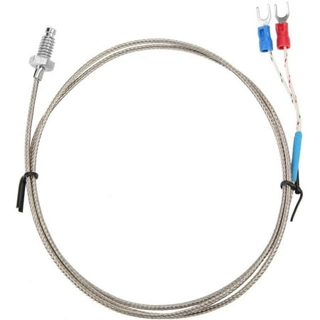 Thermocouple Cable K Type Temperature Measuring Probe M6 BSW Screw ...