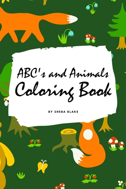 ABC's and Animals Coloring Book for Children (6x9 Coloring Book ...