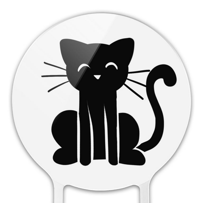 Cat Face Stick Figure