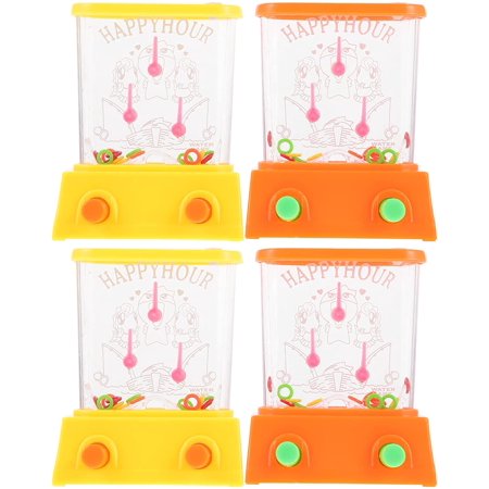 Beimoru 4pcs Handheld Water Game Water Ring Toss Toy Retro Pastime Game ...