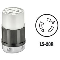 Leviton 061-2611 30 Amp 3W, 2P NEMA L5-30P Locking Plug - Walmart.com