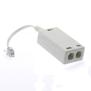 ACCL DSL Splitter with Noise Filter, 1 Pack - Walmart.com