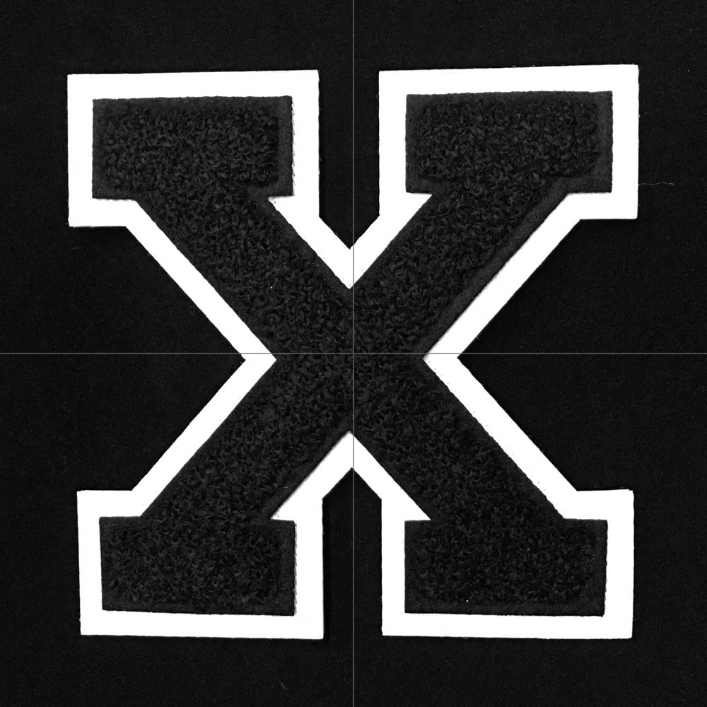 Straight Edge X Patch