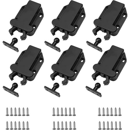 SHTKUYING Touch Release Latches, Push Open Latch for Cabinets, Doors ...