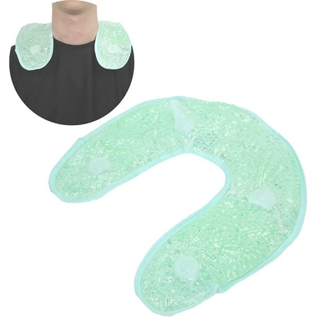 Neck Gel Wrap, Ice Pack Reusable Hot Cold Compress Gel Wrap Shoulders ...