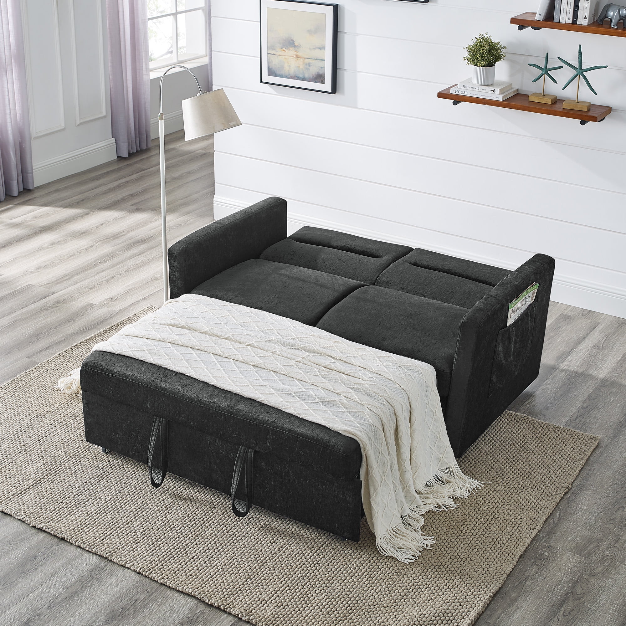 Black Loveseat Sleeper Sofa | Cabinets Matttroy