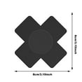 Zaroyeax 10 Pack Disposable X Adhesive Satin Nipple Cover Pasties Stickers Plus Sign Adult Toys