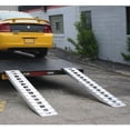 10' Aluminum Vehicle, Pickup, ATV Auto Loading Ramps, 5,000 lb Capacity ...